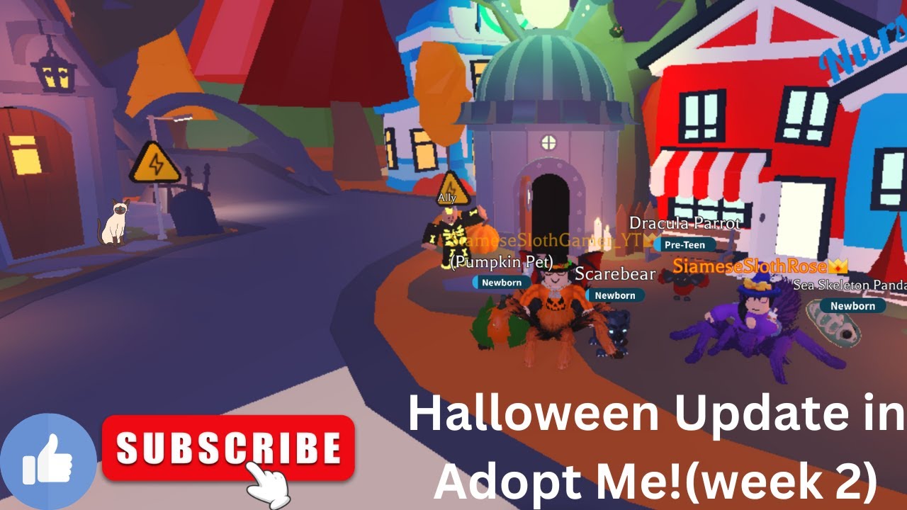 Adopt Me! Halloween update (week 2) - YouTube