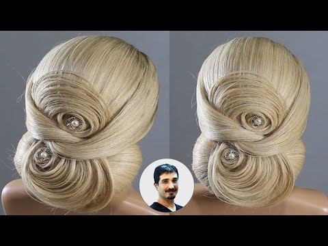 KOLAY GELİN SAÇI TOPUZ MODELLERİ NASIL YAPILIR