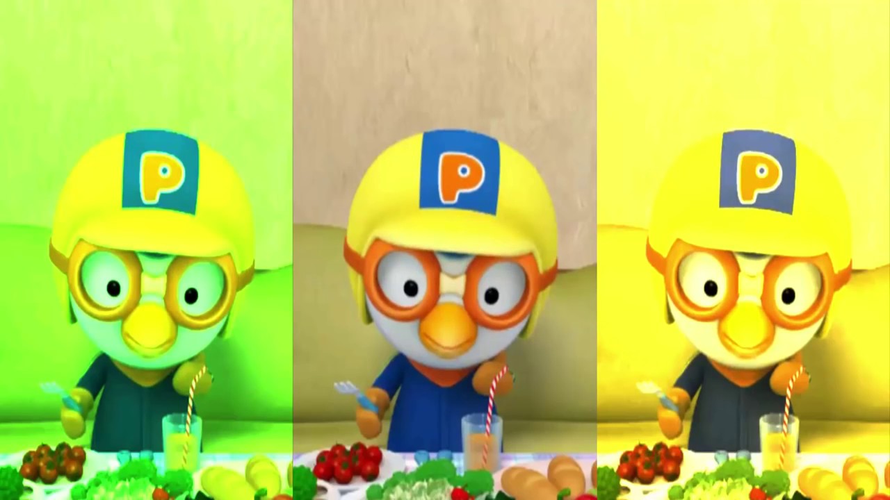 Baby Learn Colors with My Talking Pororo Colours for Kids Animation ...
