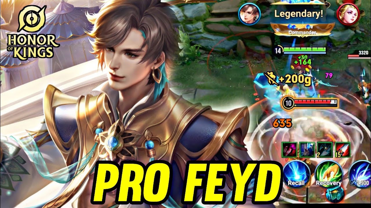 HOK : NEW HERO FEYD | PRO FEYD - HONOR OF KINGS - YouTube