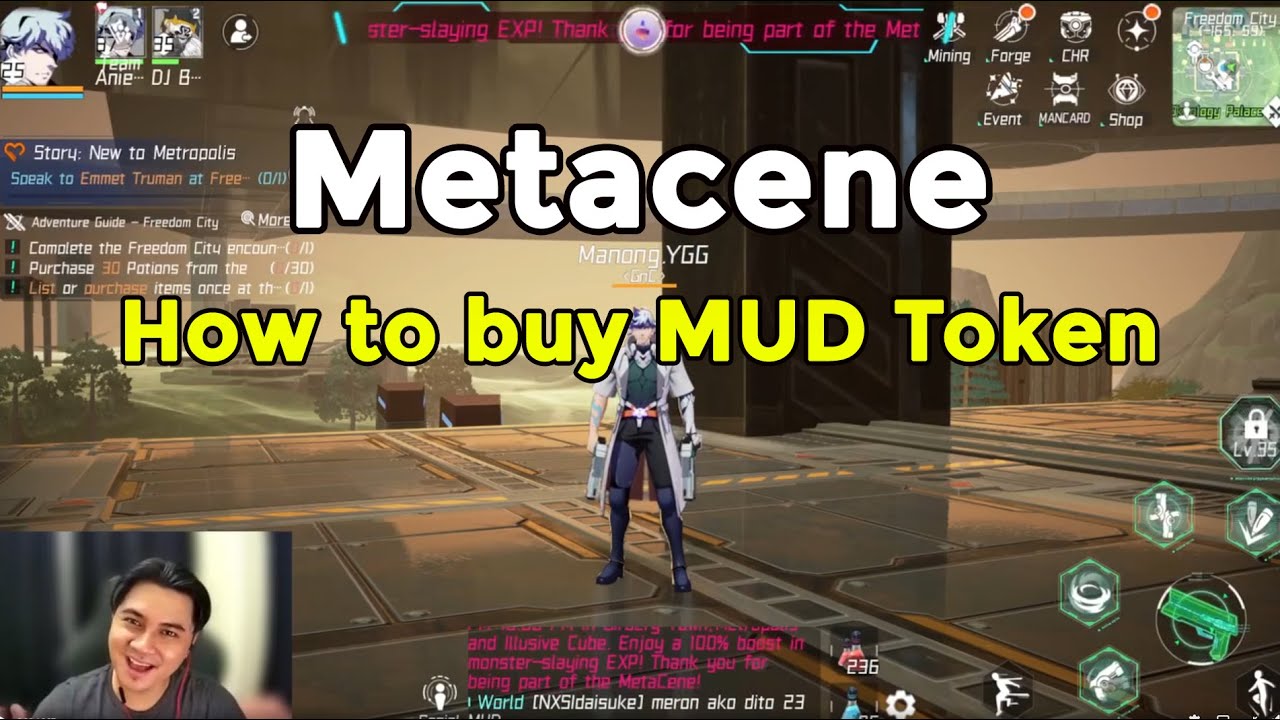 How to buy MUD Token in Metacene - YouTube