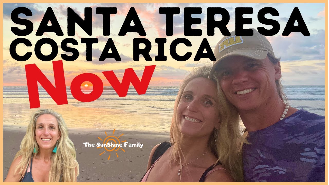 ⛱Santa Teresa Costa Rica TODAY — BEACH And Info - YouTube