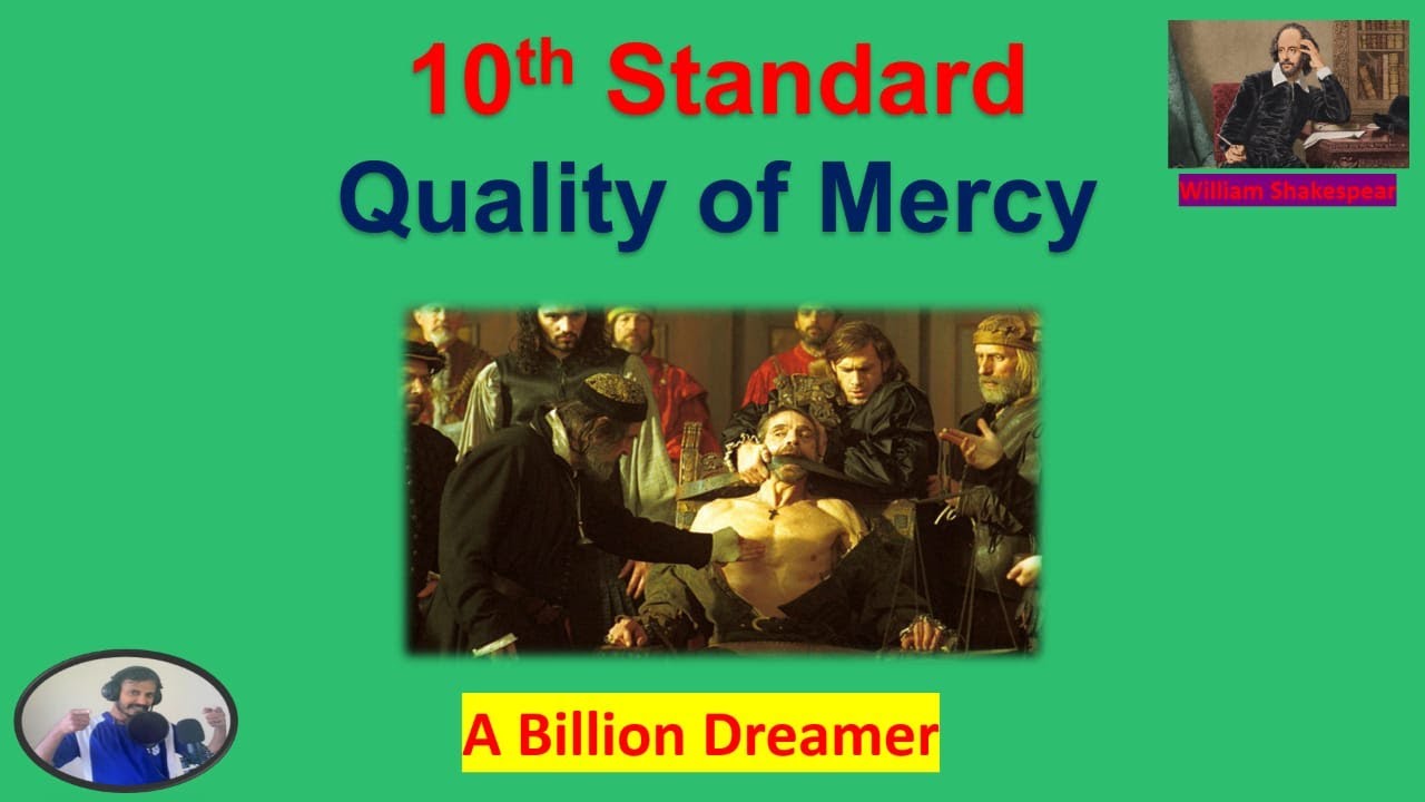 Quality of Mercy || 10th standard poem - YouTube