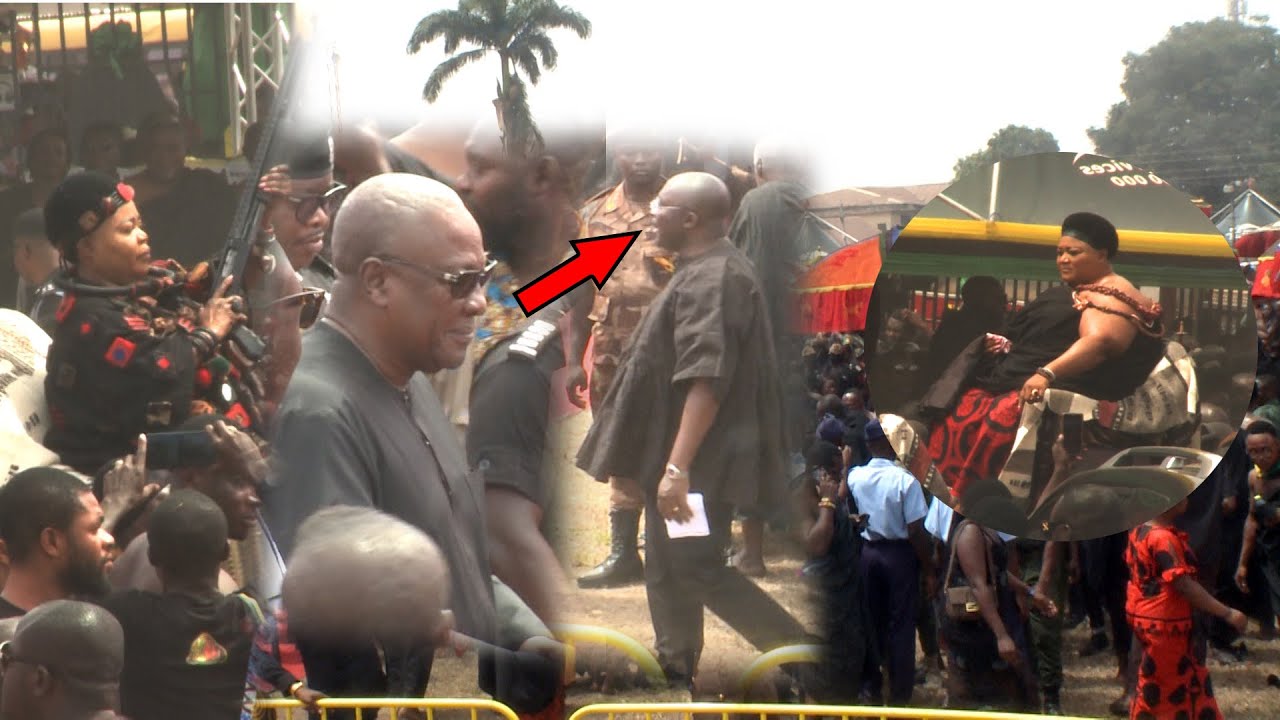 MAHAMA CLASHES WITH BAWUMIA AT KUNTUNKUNI DURBAR 2024 - 150TH SARGRENTI ...