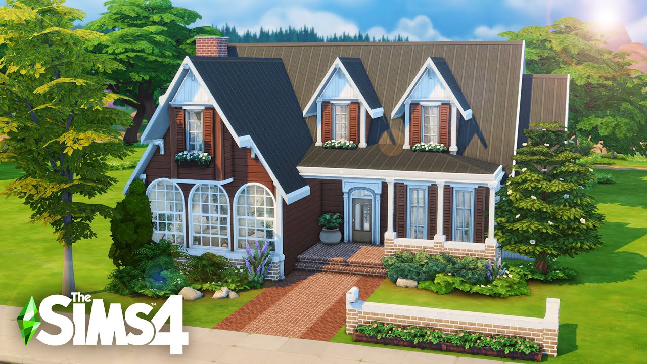 Generations Base Game Family Home 👨‍👩‍👧‍👧 // The Sims 4 Speed Build ...