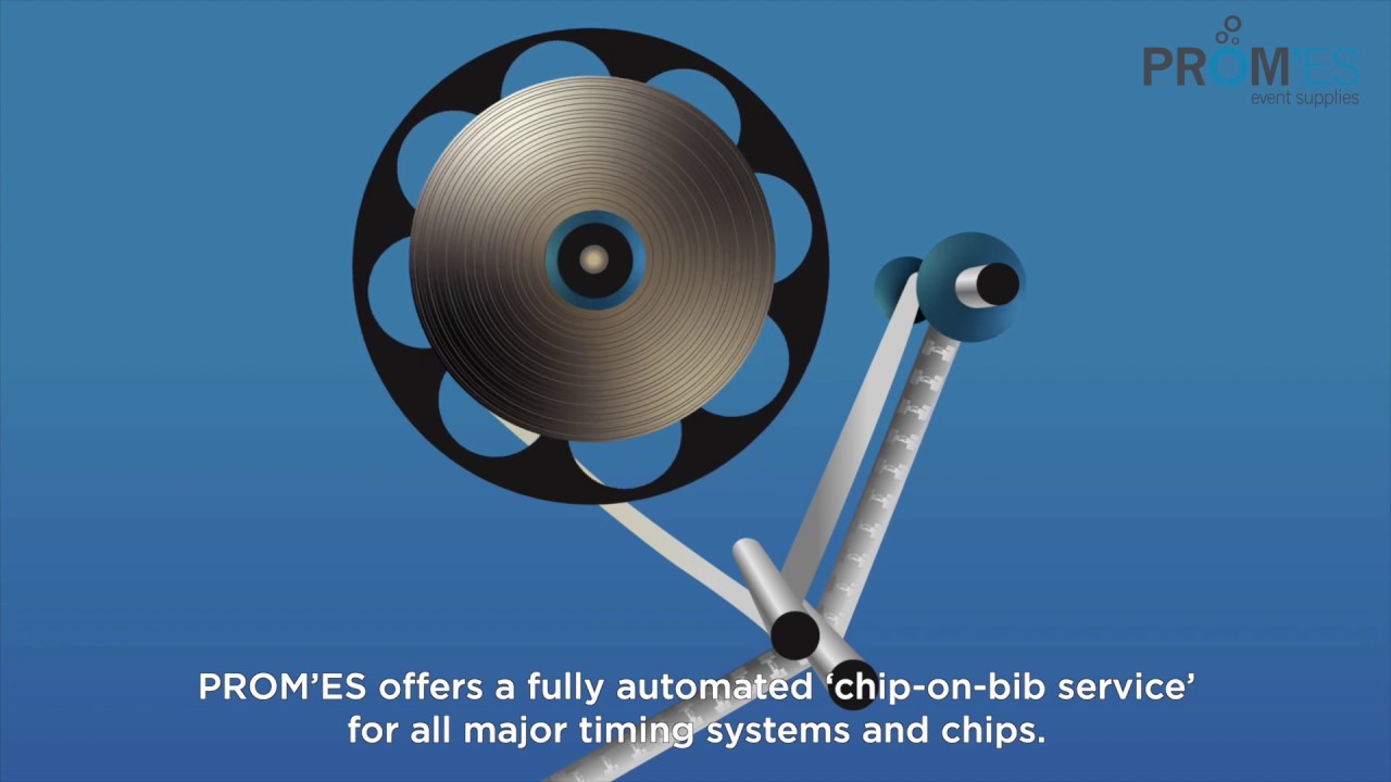 PROMES bibs, chip service and fulfilment - YouTube