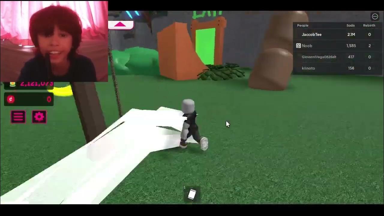 Playing Soda drinking simulator on ROBLOX - YouTube