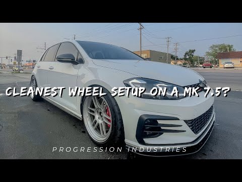 Cleanest MK 7.5 GTI Wheel Set Up