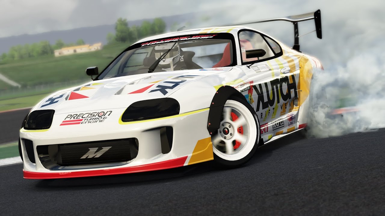 Assetto Corsa - Toyota Supra Fournier Pro - YouTube