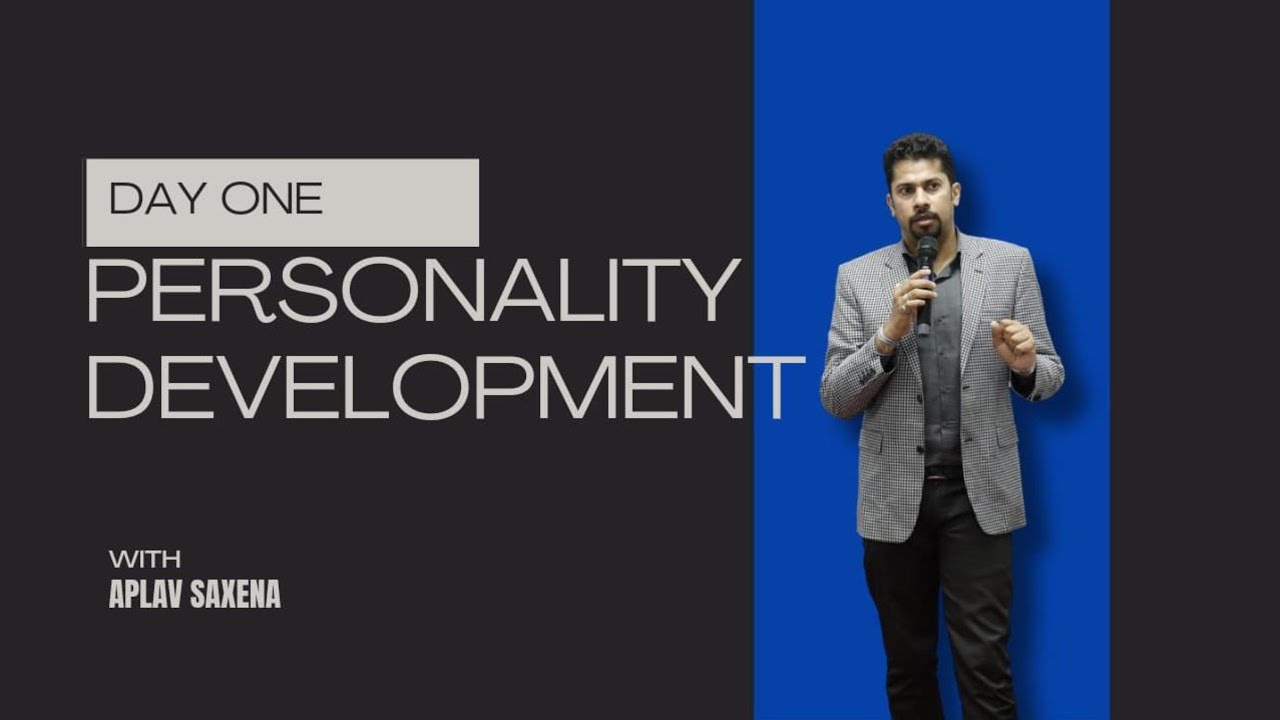 Personality Development and How to be the ONE (Seminar Day One) - YouTube