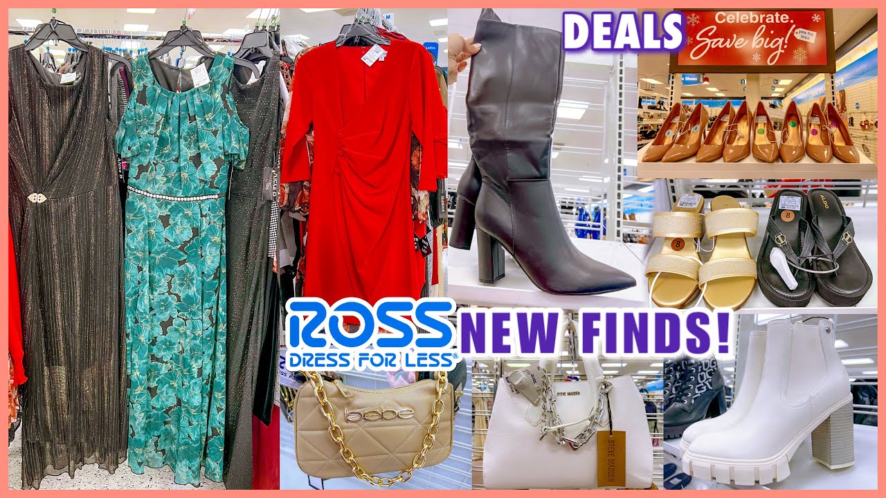 😮ROSS DRESS FOR LESS *NEW FINDS DESIGNER SHOES HANDBAGS & ROSS FALL ...