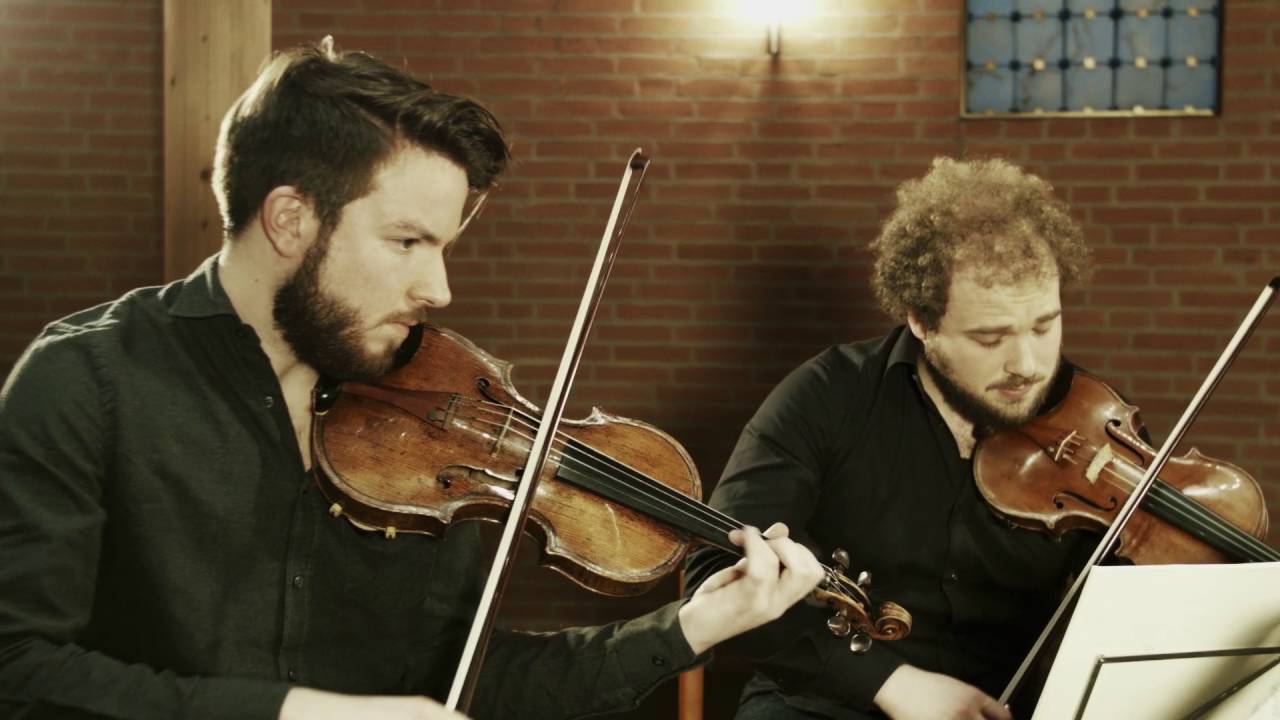 Goldmund Quartett: Debut CD - Haydn String Quartets - YouTube