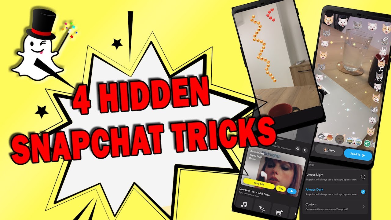 4 Hidden Snapchat Tricks You Probably Don't Know About - YouTube