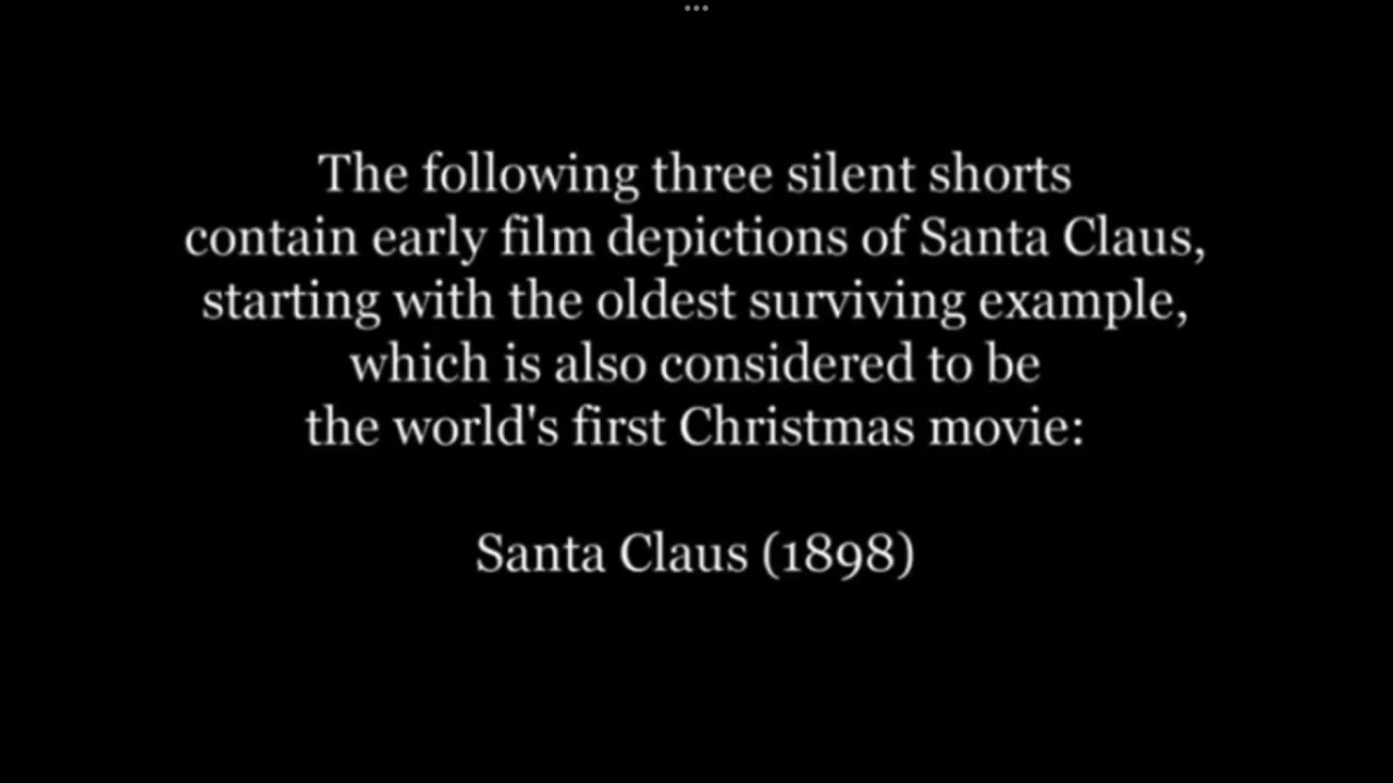 The Worlds “FIRST” Christmas 🎄 Movies! (1898-1905) #fyp #shorts #movie ...