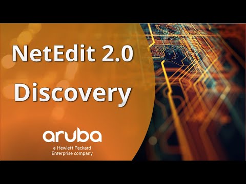 Discovery - NetEdit 2.0 - YouTube