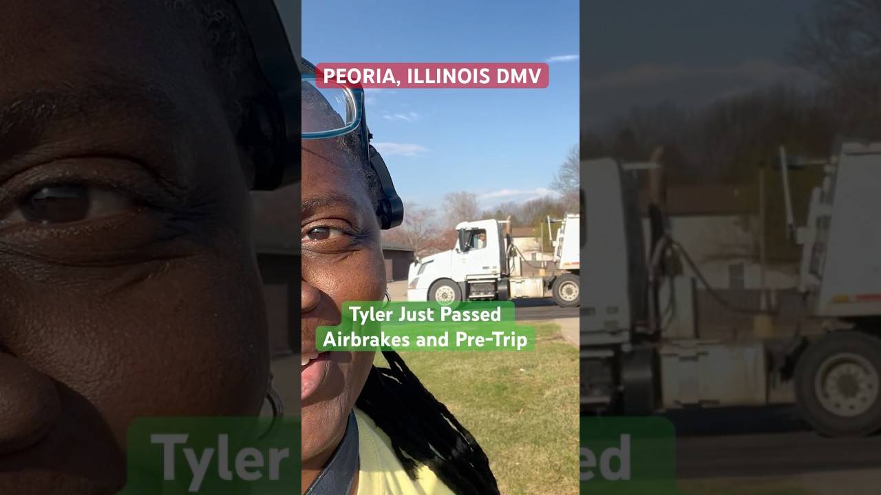 TYLER ROAD TEST DAY @ Peoria, Illinois DMV DID HE PASSED ? - YouTube