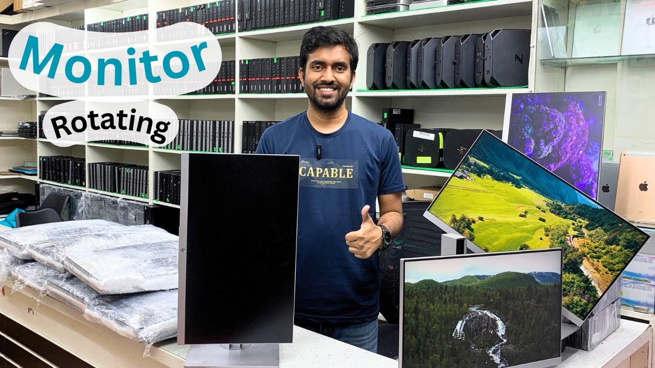 Rotating Monitor || HP EliteDisplay E223 || Monitor Price in Bangladesh ...
