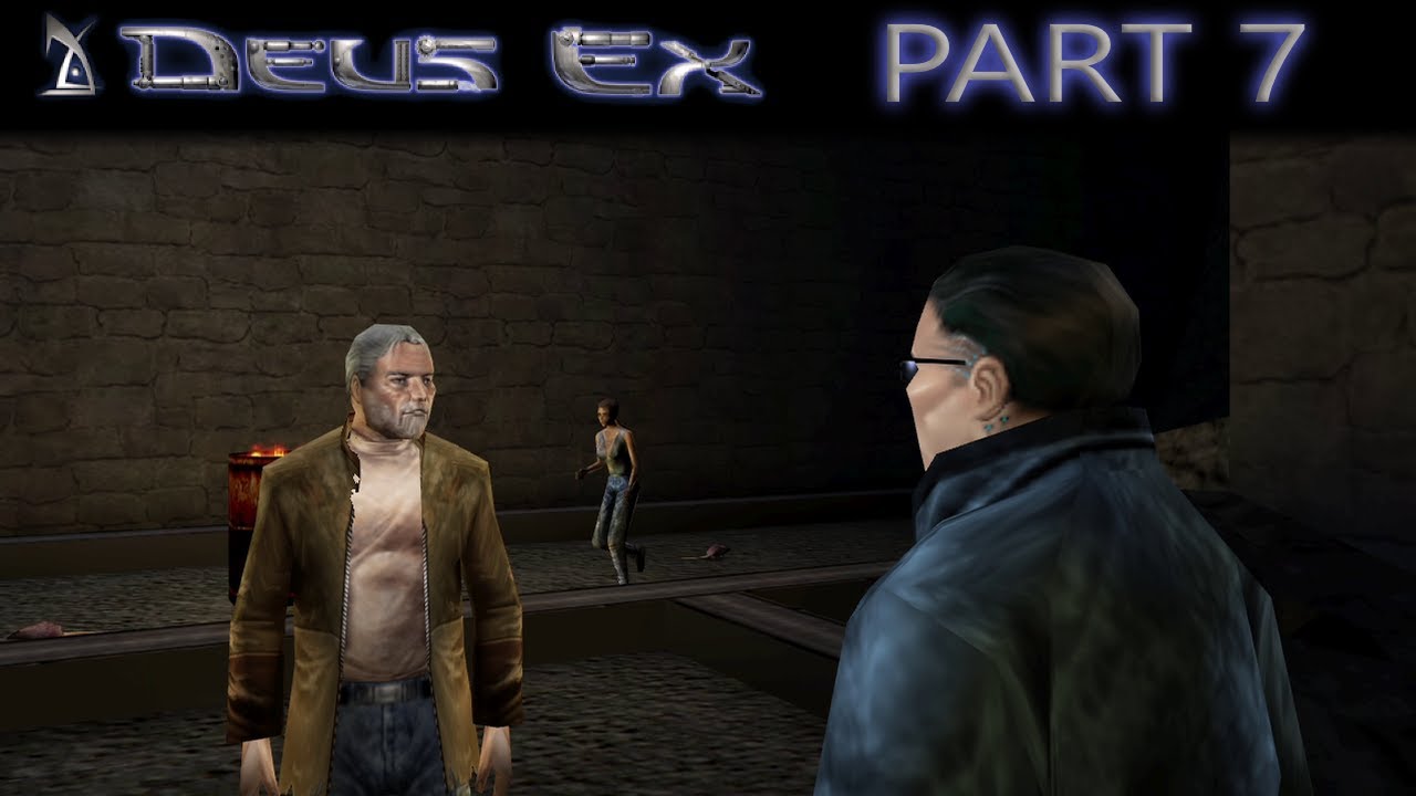 Deus Ex - Part 7 - Infiltrating Helibase Terminal - YouTube