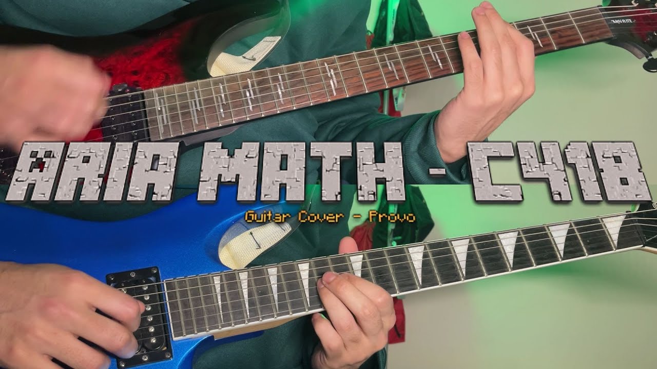 Minecraft / C418 - Aria Math Djenty Guitar Cover - YouTube
