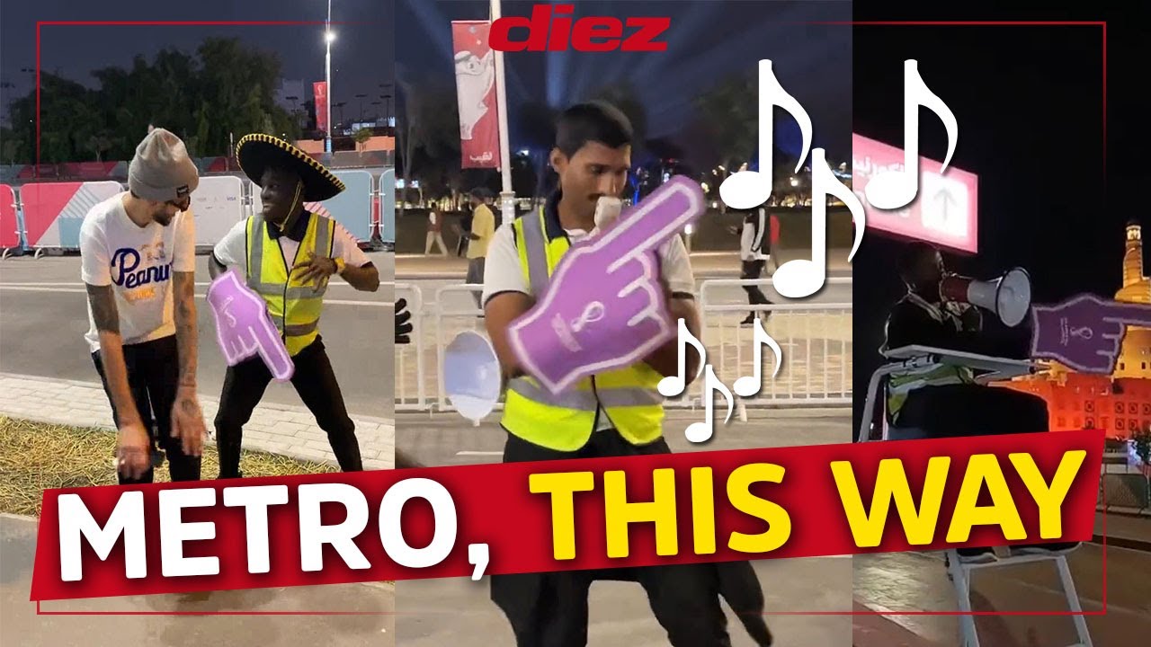 "Metro this way", la canción de los chicos que indica hacia dónde está ...