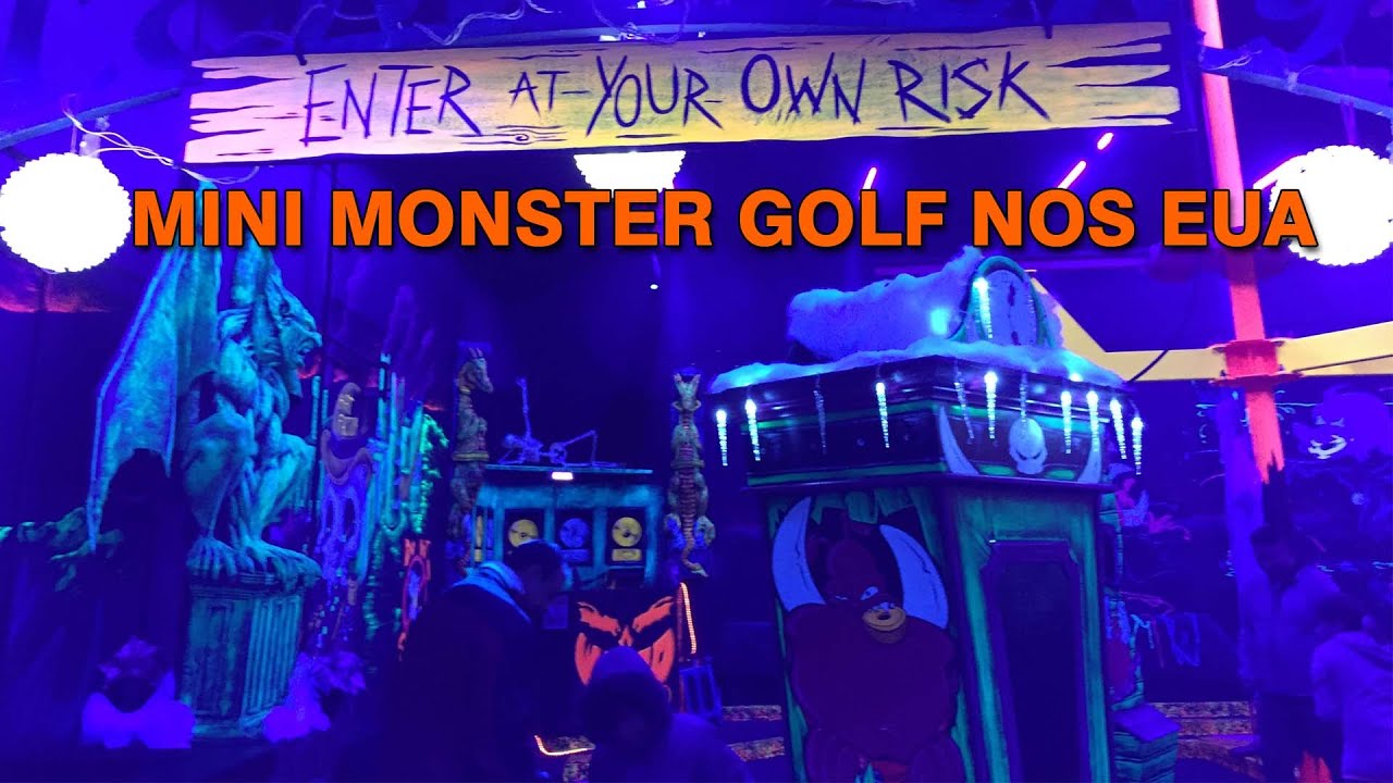 Mini Monster Golf nos EUA - YouTube