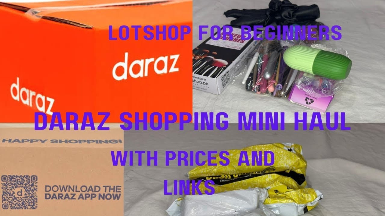 Daraz mini Shopping haul | Afforadable Purchase | 250 gar Deal LotShop ...