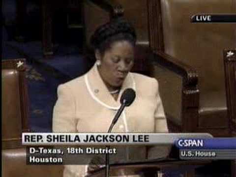Rep. Jackson-Lee on Commending David Ray Ritcheson - YouTube