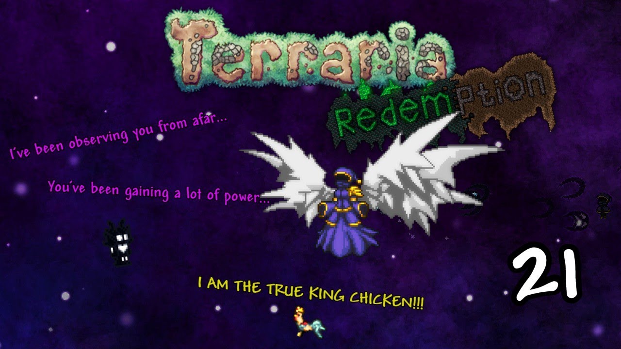 Terraria [Mod of Redemption] Let's Play Episode 21: Ancient Deities and ...