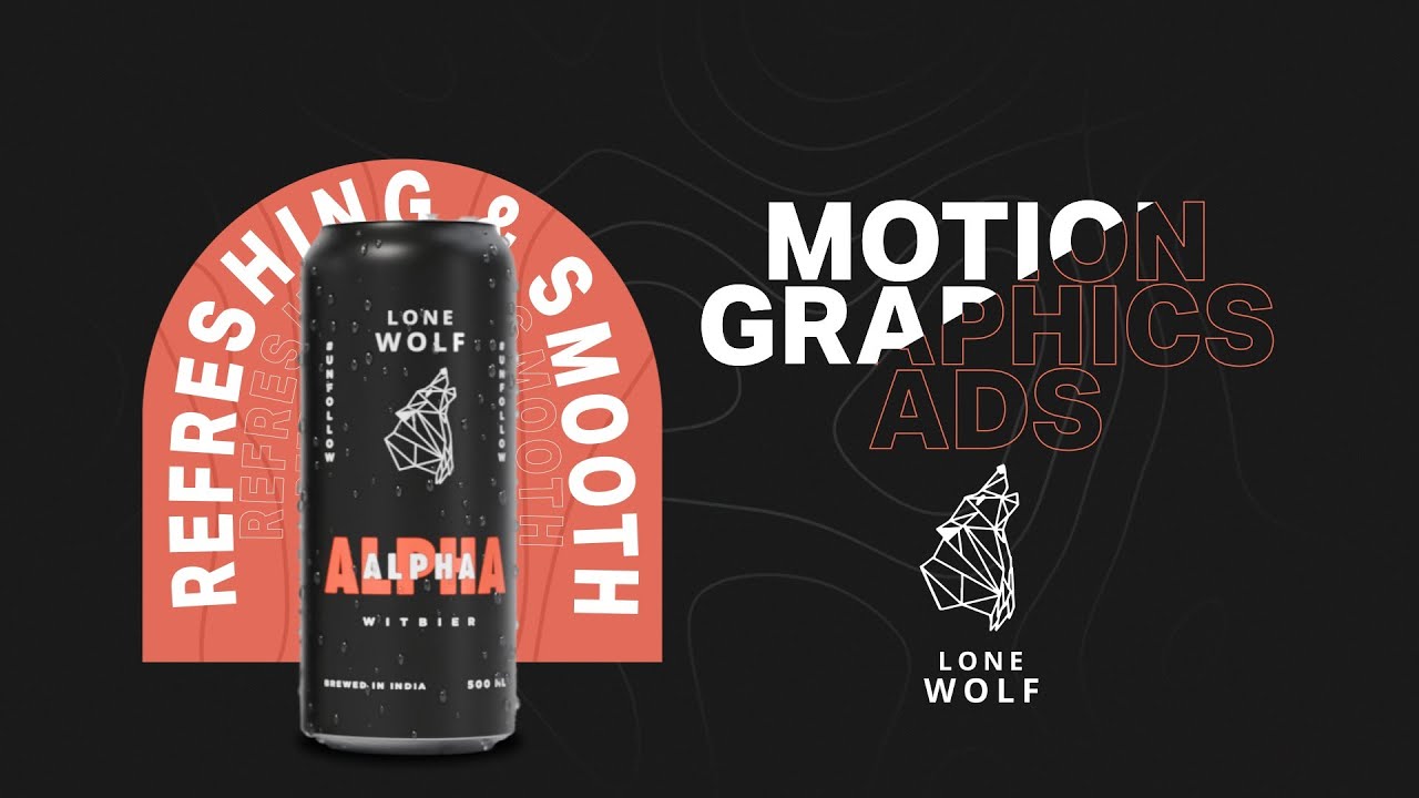 Motion Graphics ads for Lone Wolf - YouTube