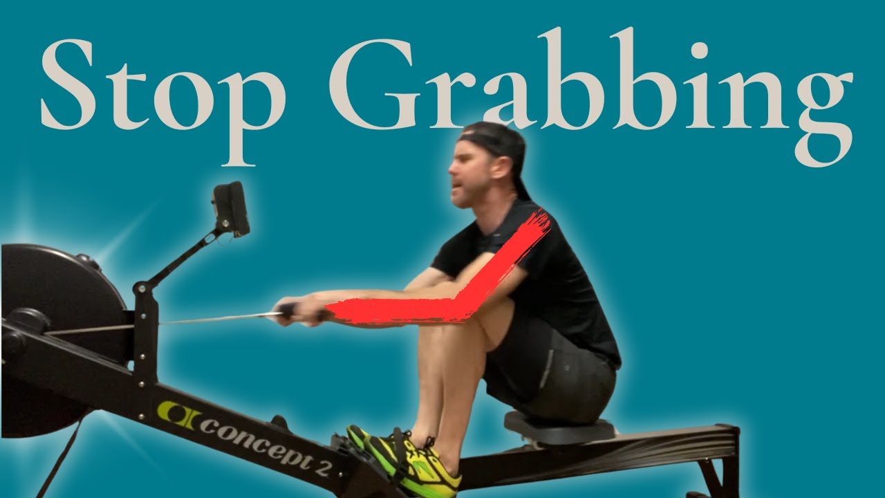 Fix Your Rowing Form - Stop Grabbing with the Arms - YouTube