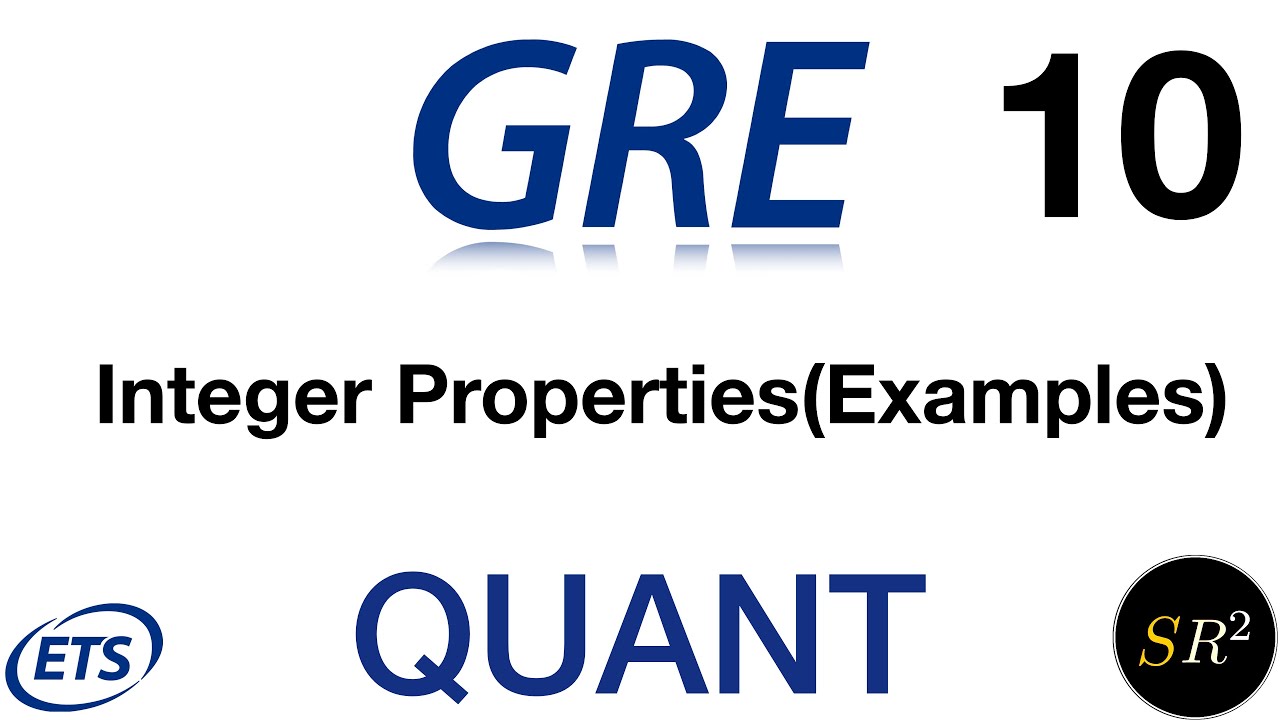 GRE Lecture 10: Integer Properties( Examples) - YouTube