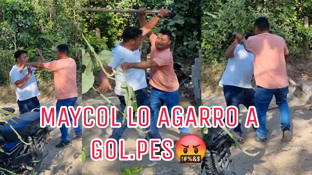 MAYCOL se wmputo y agarro a V3rgaz0s a MARVIN le deje el ojo morad0🤬 ...