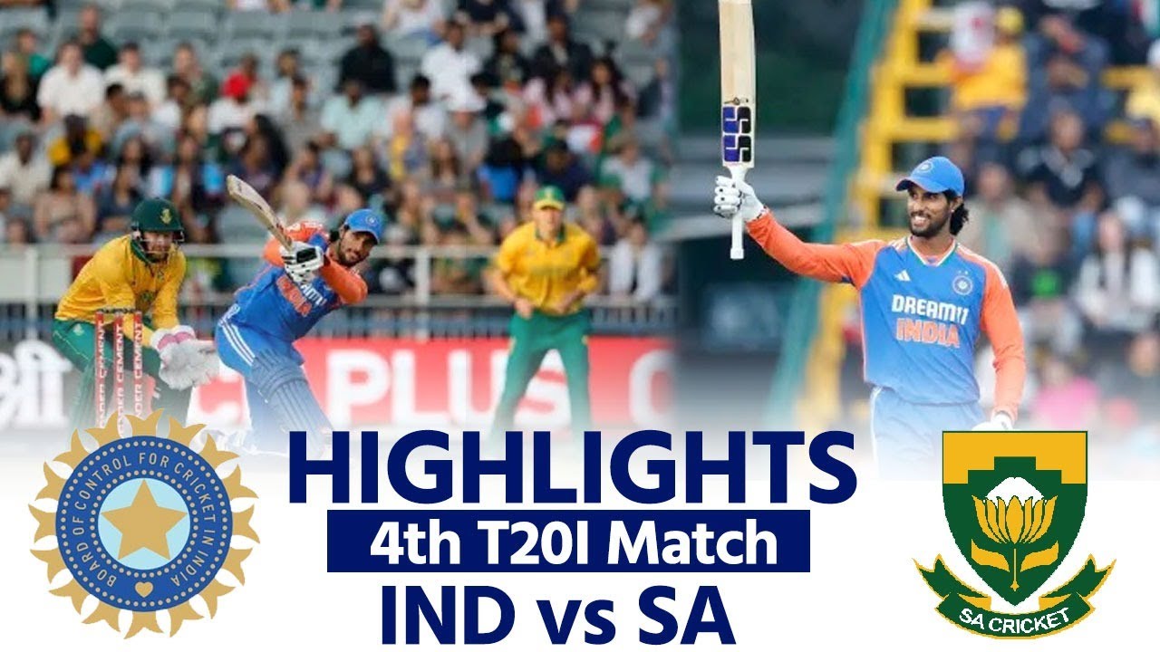 IND vs SA 4th T20 Highlights: India vs South Africa T20 Highlights ...