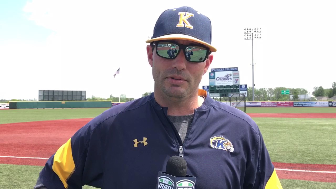 2017 MAC Baseball Tournament Preview: Kent State HC Jeff Duncan - YouTube