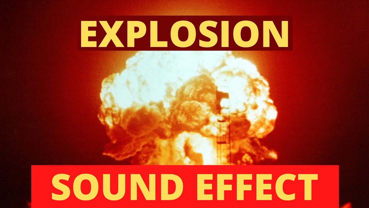 Explosion Sound Effect - explosion sound effect | boom sound effect ...