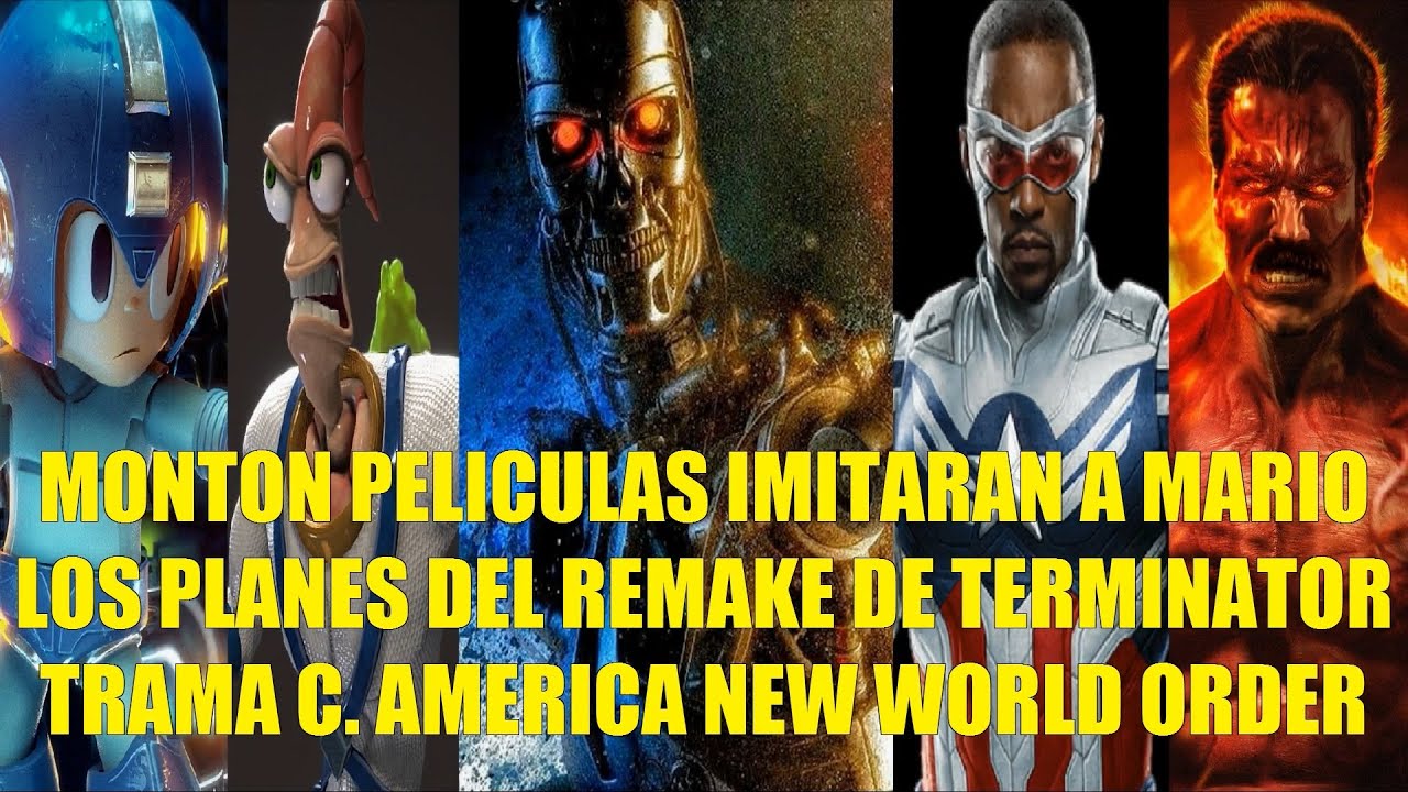 MONTÓN DE PELÍCULAS IMITARAN A MARIO, PLANES DEL REMAKE DE TERMINATOR ...