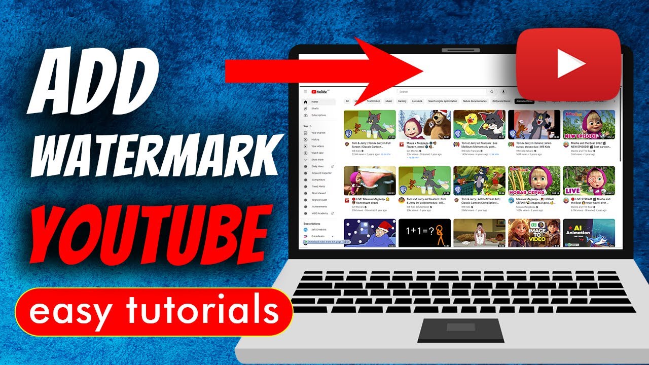How To Add Branding Watermark On Videos To Youtube Channel - YouTube