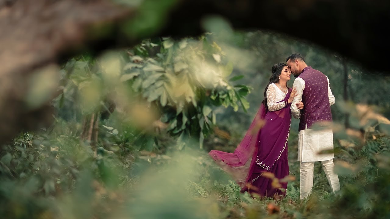 Beautiful Engagement Story of SAROJ & SANDHYA ll CHANDRAGADHI - YouTube