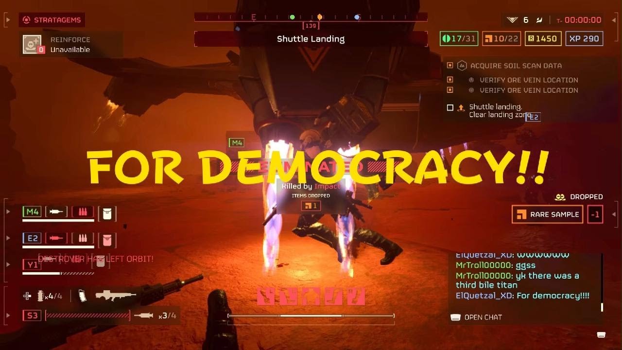 Helldivers 2 fail ! - YouTube