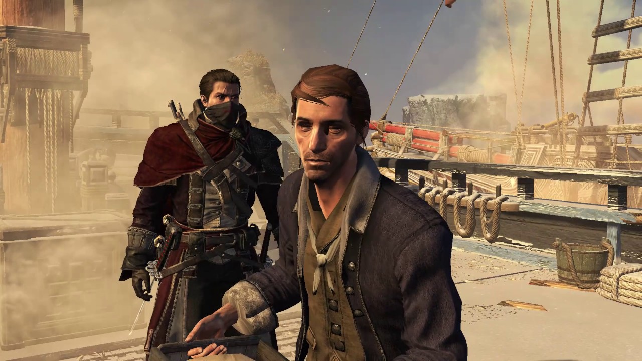Assassin's Creed Rogue flying man - YouTube