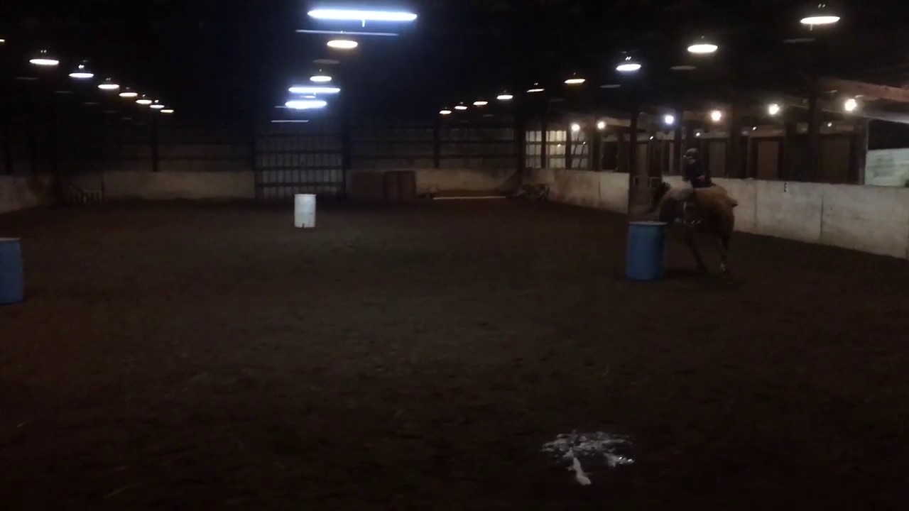 Running barrels - YouTube