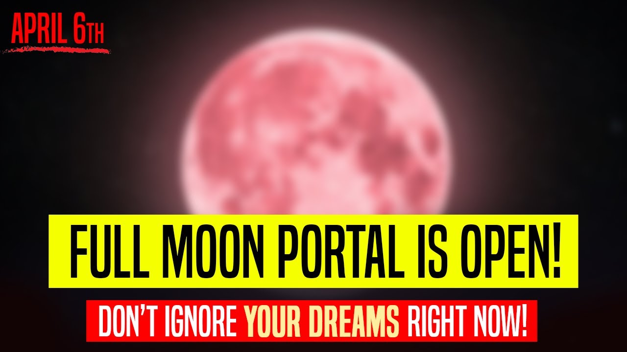 FULL MOON PORTAL IS OPEN! [So much will be revealed to you!] - YouTube