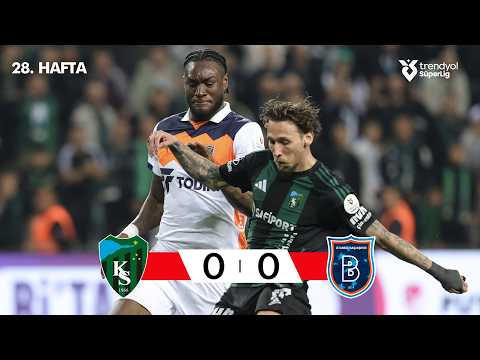 Kocaelispor (0-0) Başakşehir - Highlights/Özet | Trendyol Süper Lig - 2025/26