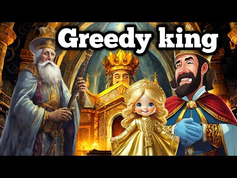 Greedy King Punishment Stories in English | Moral Stories in Engish ...