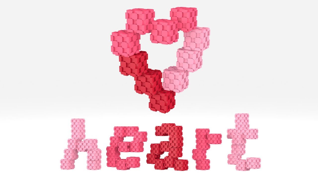 HEART version 2 - Shape, Spelling, Pronunciation - YouTube