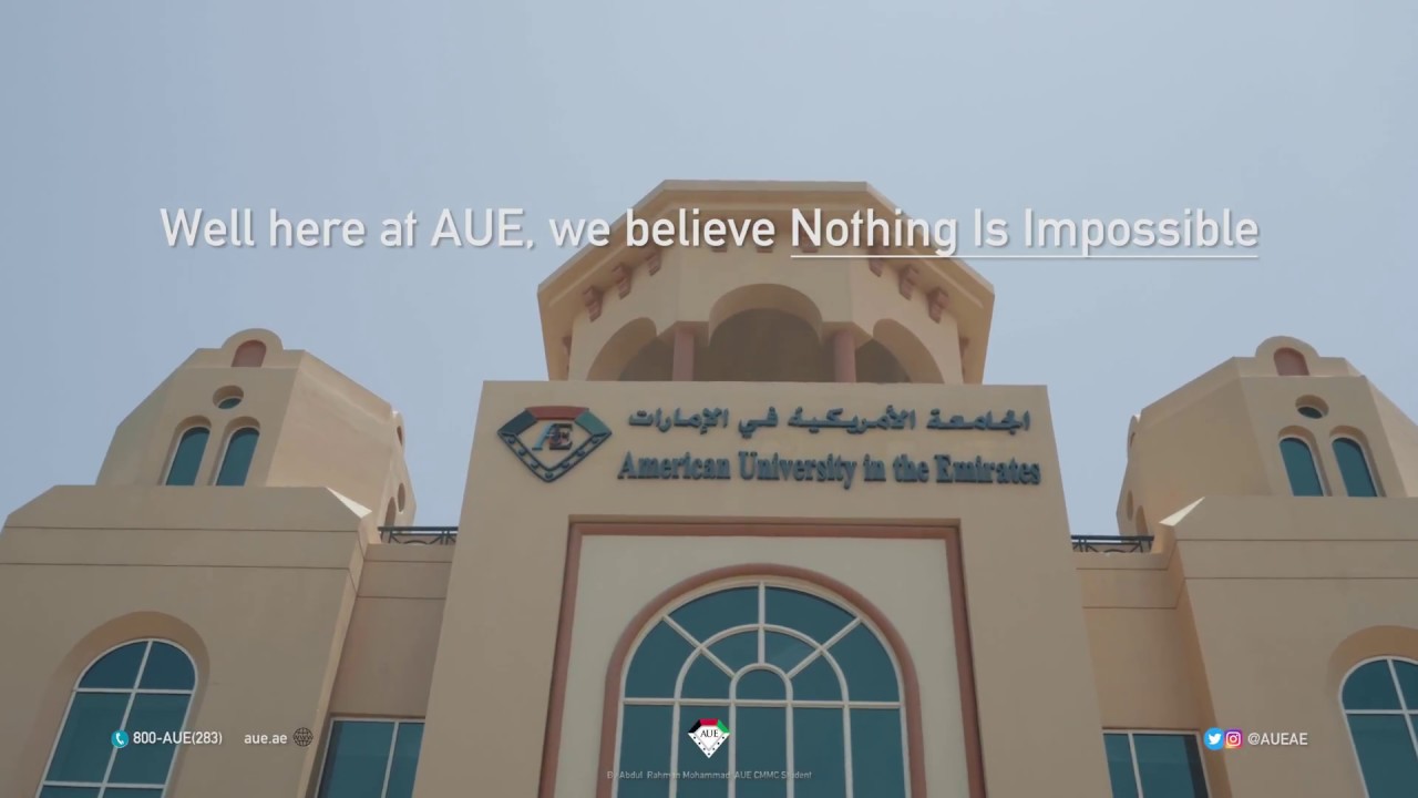 AUE: American University in the Emirates (Dubai). Join Today! [4K ...