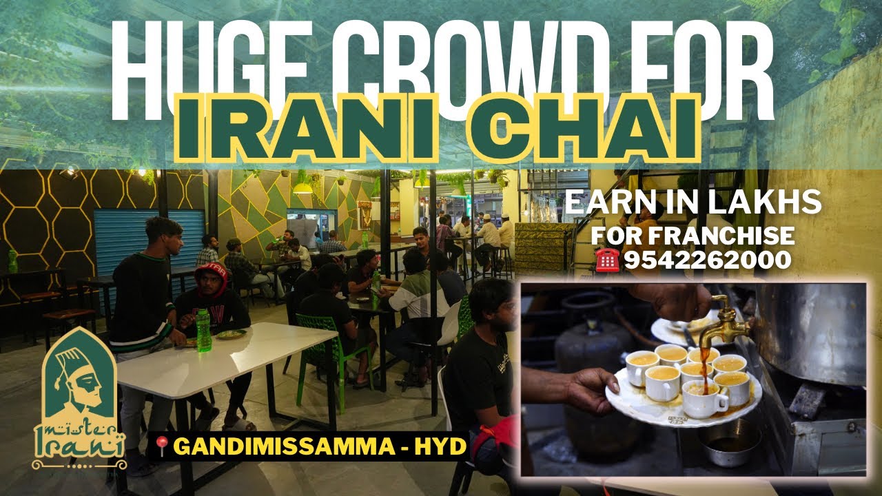 Hyderabads famous Irani chai offering franchise opportunity for low price | Mister Irani - YouTube
