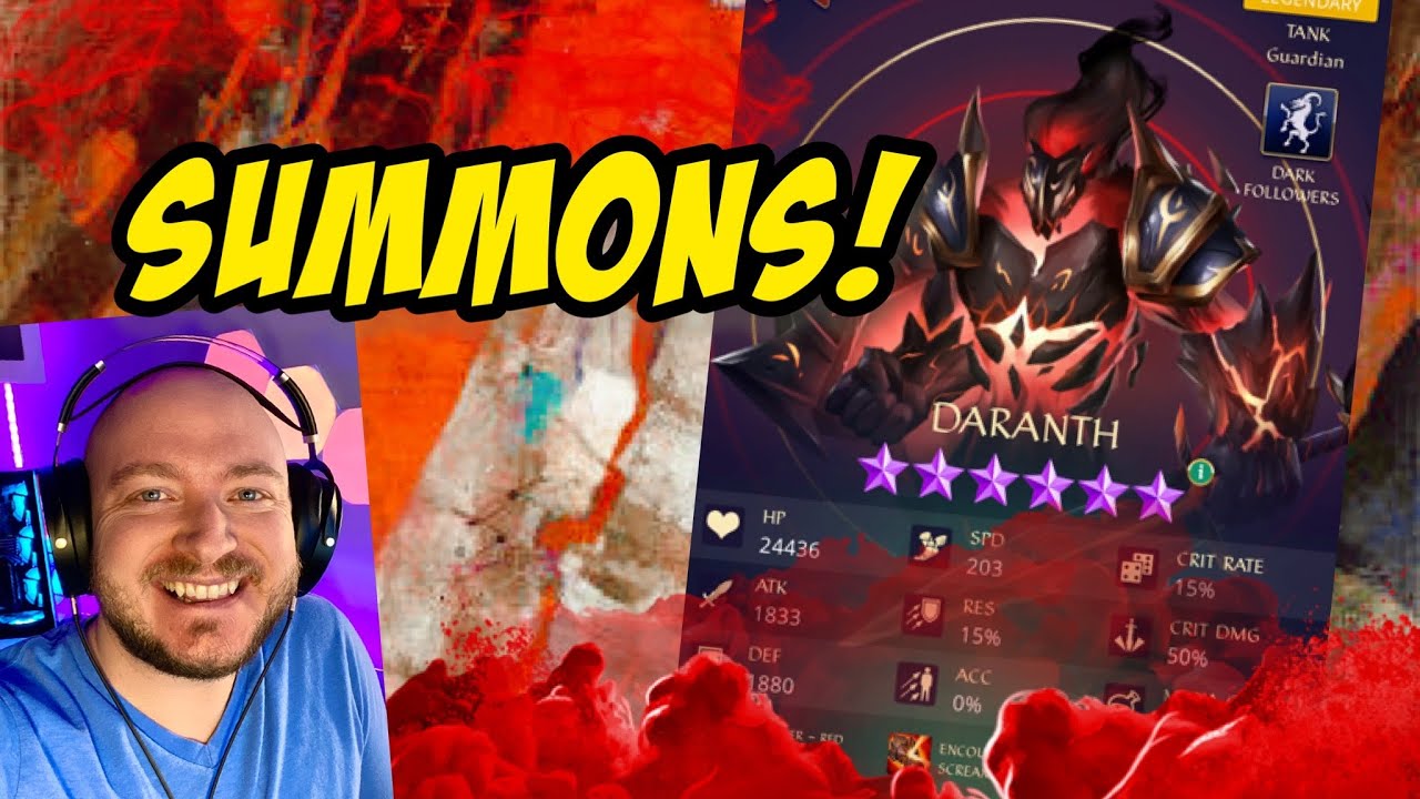DARANTH | Full Hero Breakdown & SUMMONS!!! - YouTube