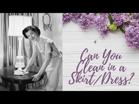 Can You Clean in Skirt/Dress???👗 ~ Skirt Squad Challenge #12 ~ 🎉@ThisMama'sHouse 💖