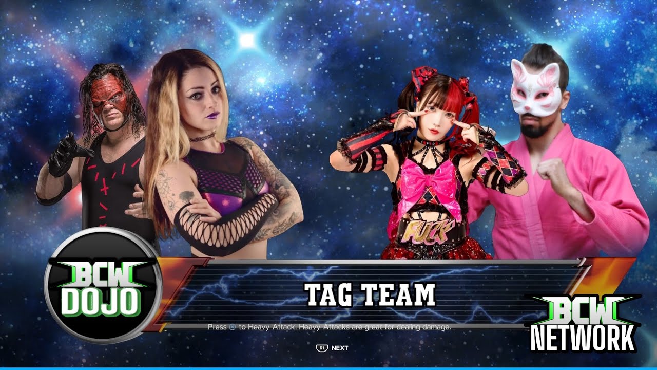 [BCW Dojo (Ep.4) Match 1] Melanie & Kane vs Maki Itoh & Nathan ...